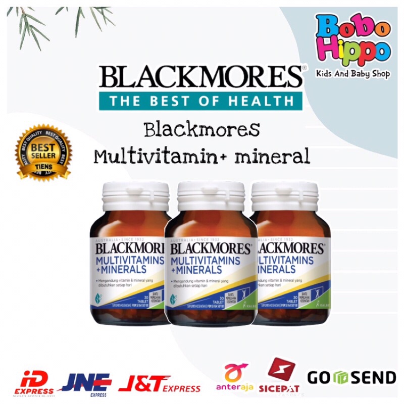 Jual BLACKMORES MULTIVITAMIN + MINERALS 30 & 60 TABLET | Shopee Indonesia