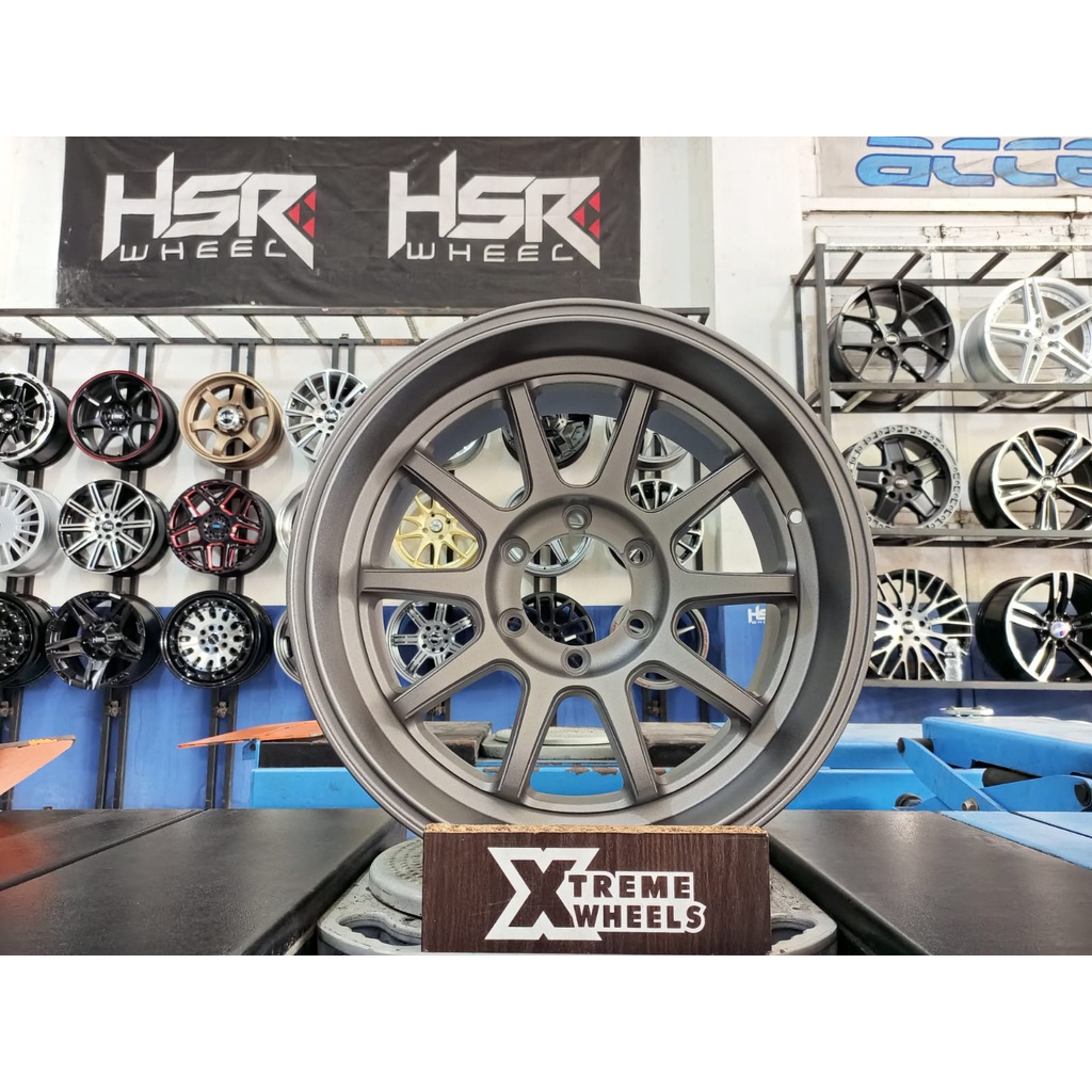 Jual velg mobil ring 18 lebar 9,5 ring 18 untuk pajero fortuner velg racing HSR TOBOALI gratis ...