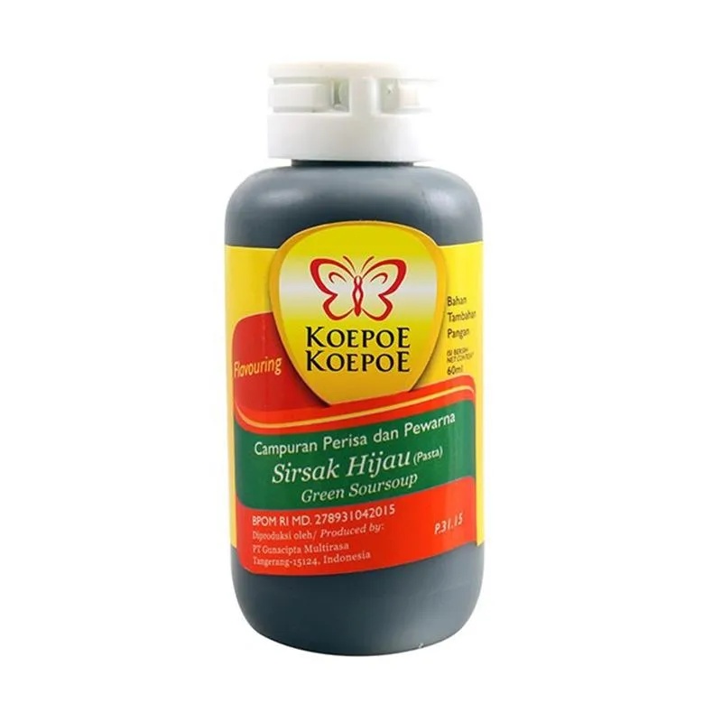 Jual Koepoe Pasta Perisa 60 ml Varian A Alpukat Lemon Rosen Frambozen ...