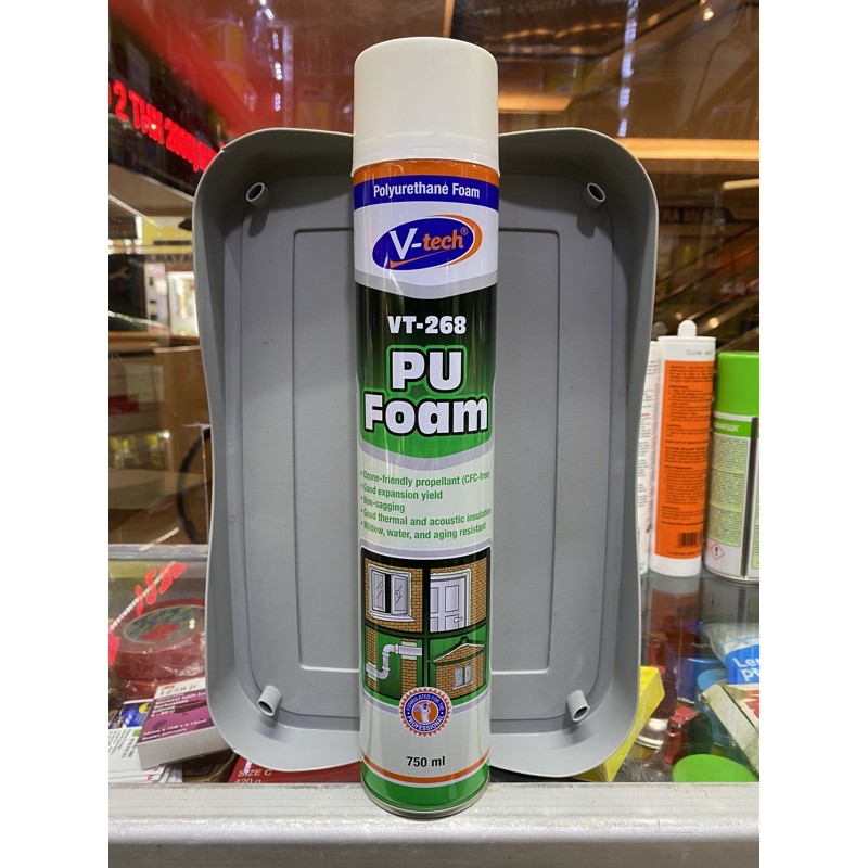 Jual pu foam v-tech foam sealant foam vtech foam v tech foam | Shopee ...