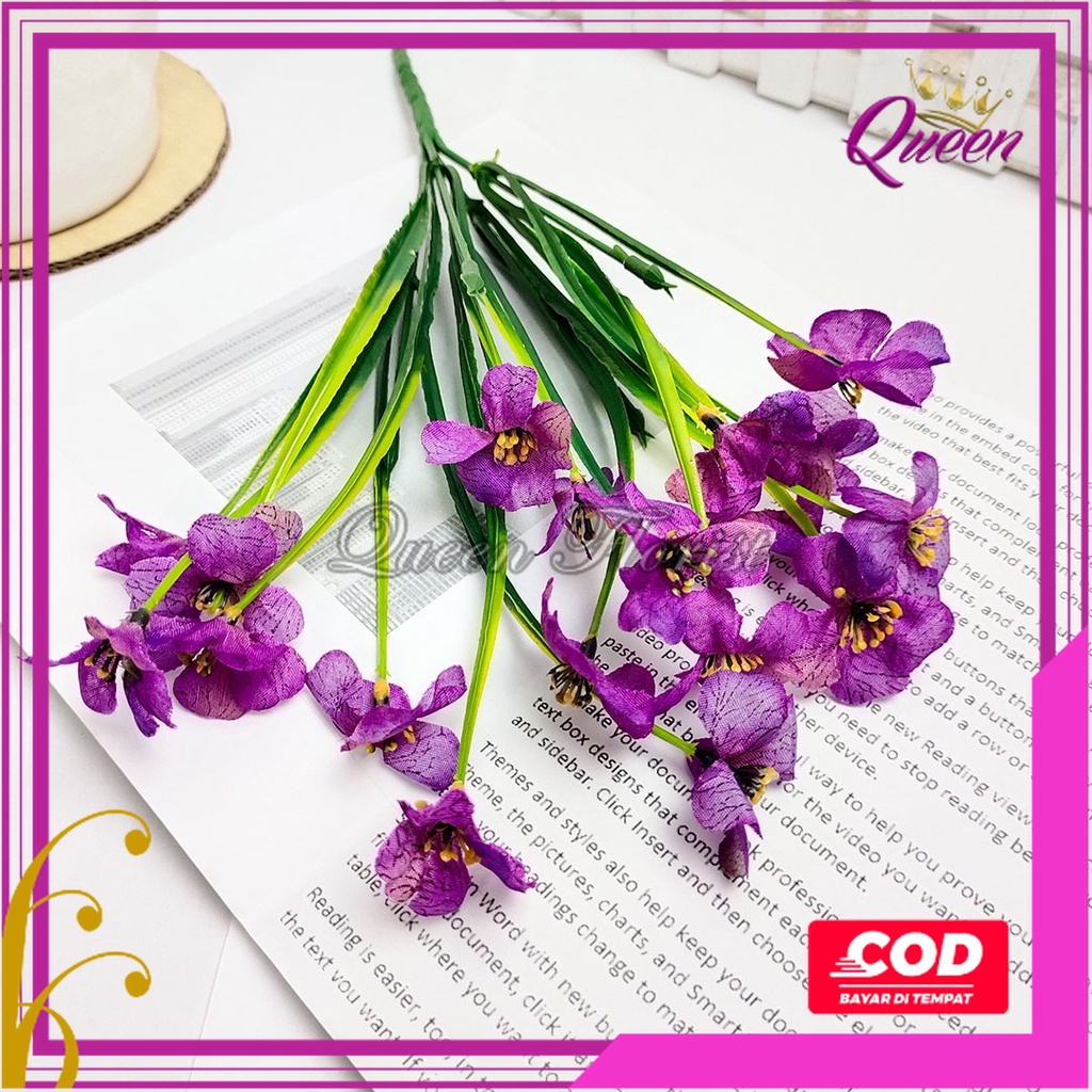 Jual Rumput Daun aksesoris Tiruan Kucai - Kucai Kupu - Daun Persia ...