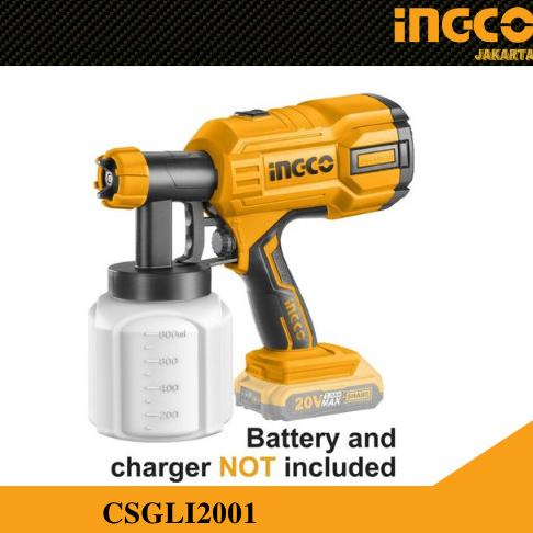Jual SPRAY GUN CORDLESS 20V SEMPROTAN ANGIN CAT UNIT ONLY CSGLI2001 ...