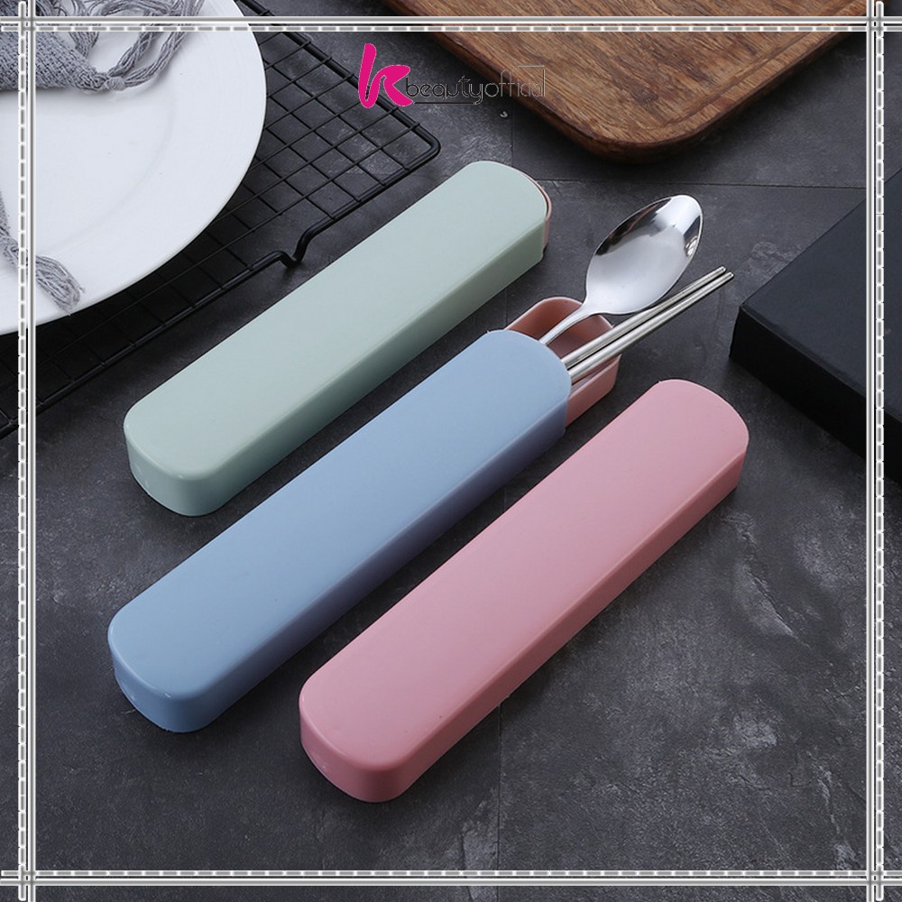 Jual KB-C495 Sendok Set 3IN1 Stainless Steel / Alat Makan Sendok Garpu ...