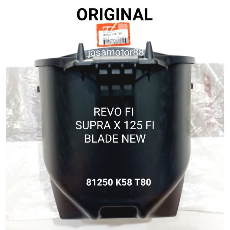 Jual BOX BOKS BAGASI REVO FI BLADE NEW SUPRA X 125 FI ORIGINAL K58 T80 ...