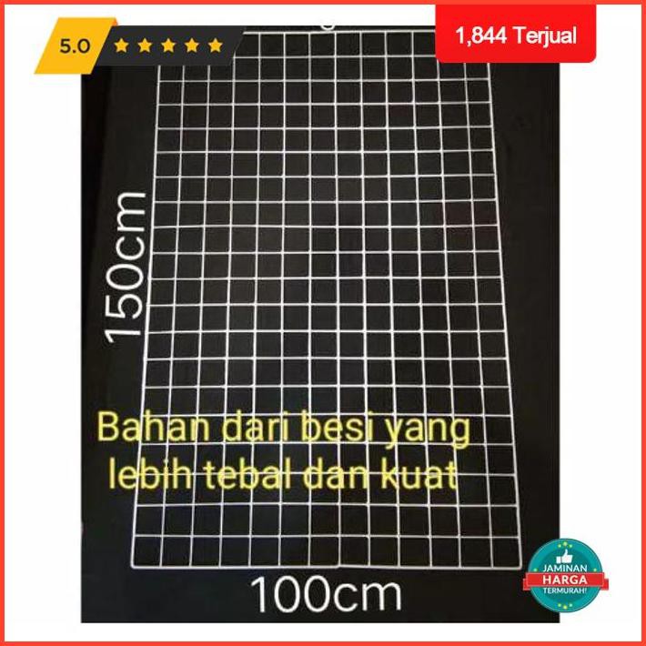 Jual Tempat Kopenyimpanan Jaring Ram Besi Dinding Ukuran 100X150Cm ...