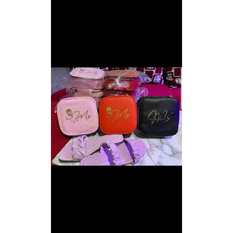 Jual box kaca resleting ms glow/gift box | Shopee Indonesia