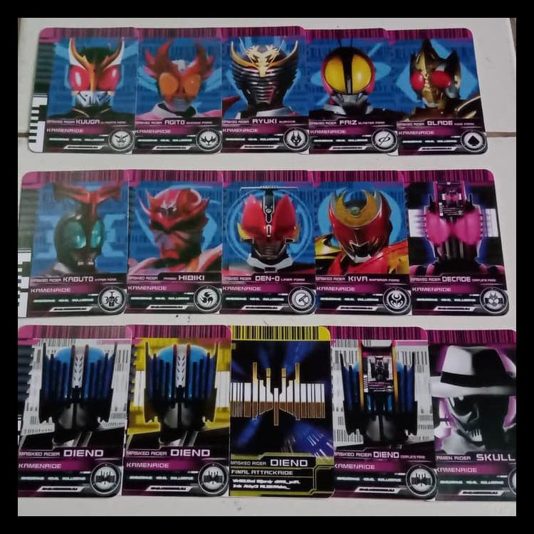 Jual KAMEN RIDER DECADE CUSTOM CARD FINAL KAMEN RIDER KHUSUS NEO DECADE ...