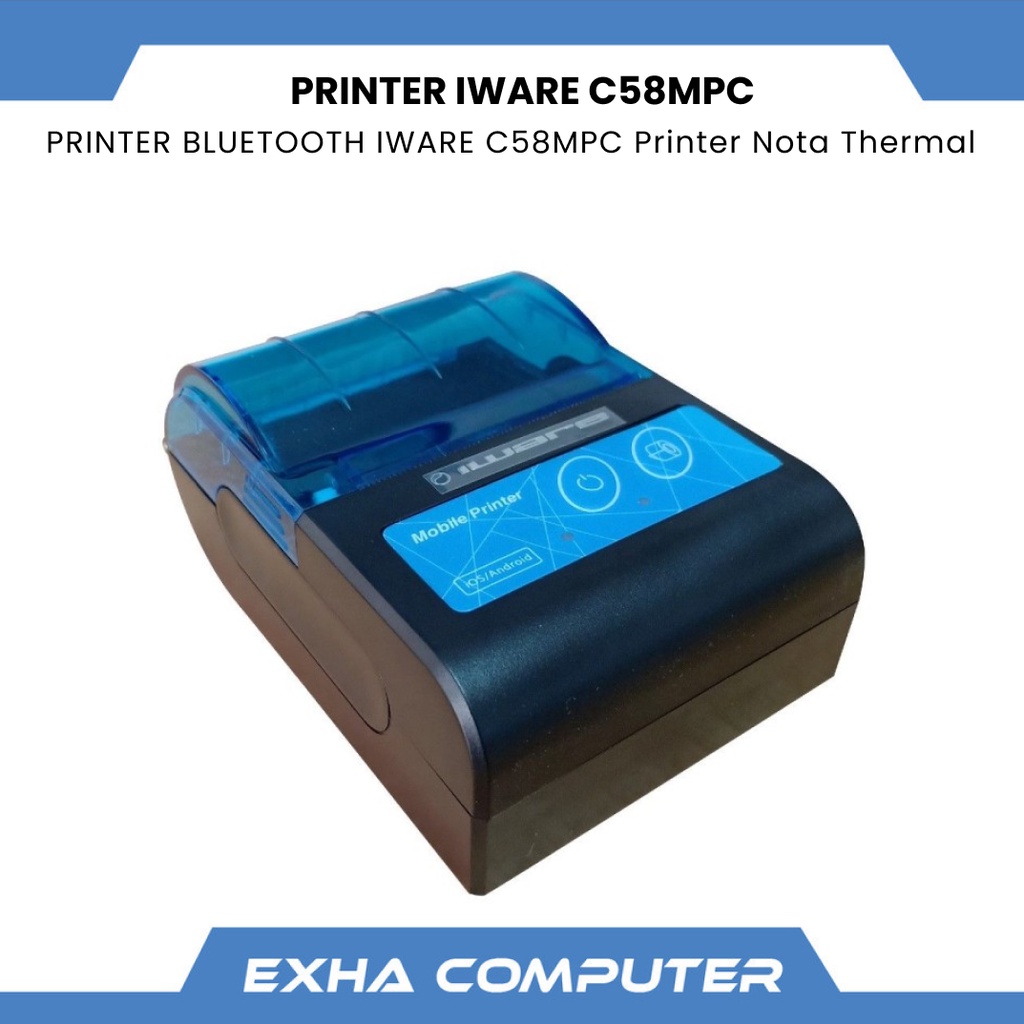 Jual PRINTER BLUETOOTH IWARE C58MPC Printer Nota Thermal Printer ...