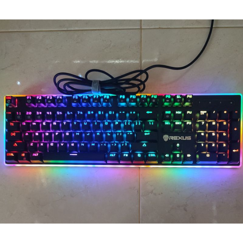 Jual KEYBOARD GAMING MECHANICAL REXUS LEGIONARE REXUS MX10 | Shopee ...