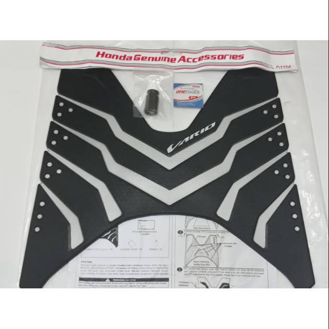 Jual Karpet step flor floor pijakan alas kaki bordes vario 125 150 karbu original AHM | Shopee ...