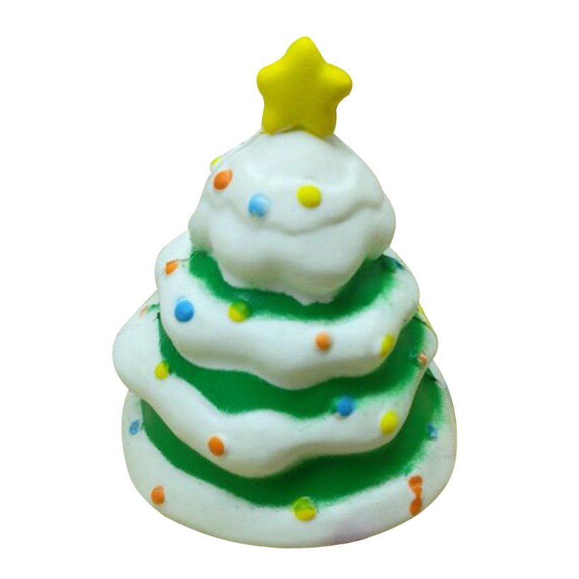 Jual 2018NEW Cartoon Star Christmas Tree Cake Squishy Slow Rising ...