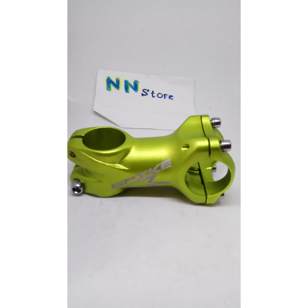 Jual Stem sepeda Spike warna hijau anodized 7 cm Over Size | Shopee ...