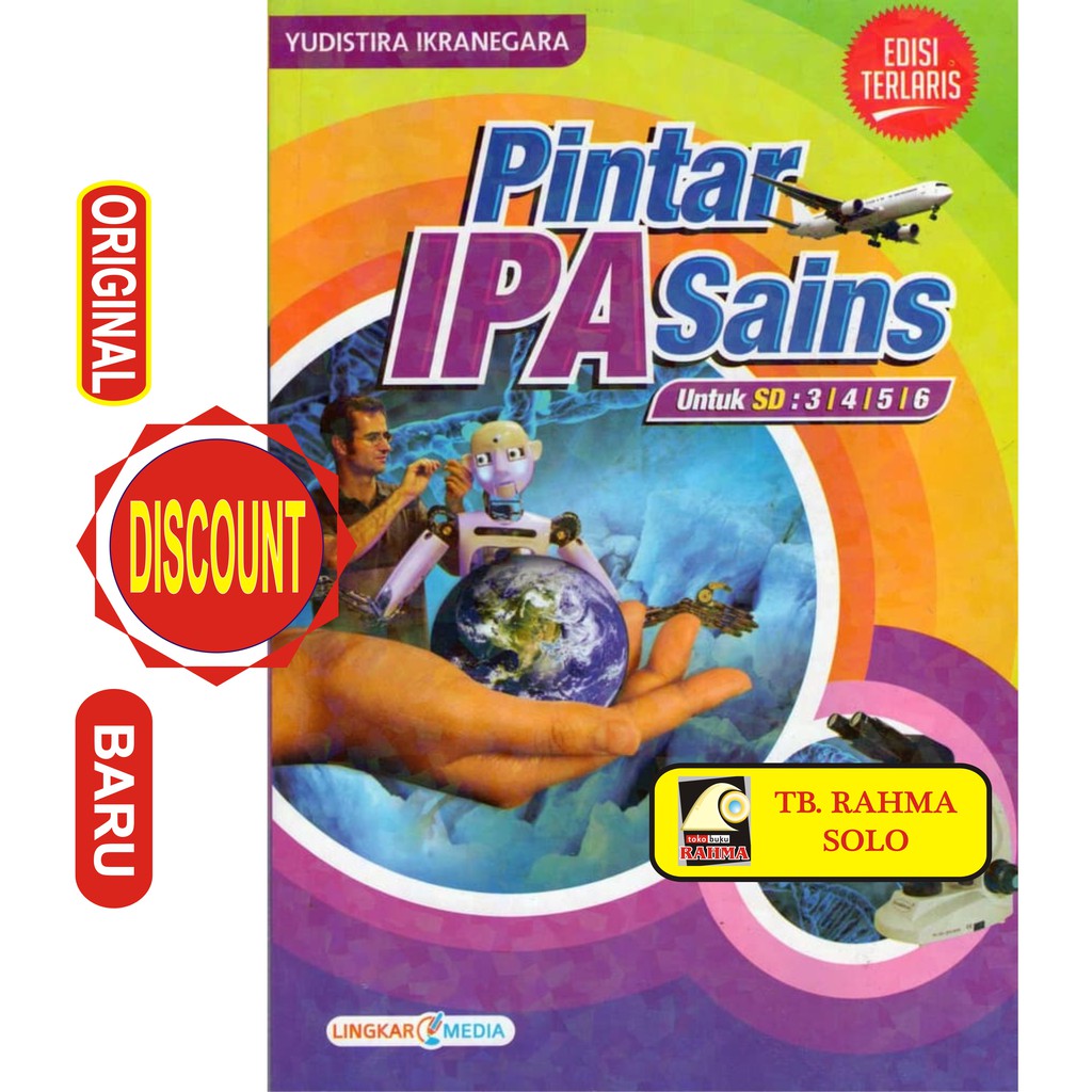 Jual Pintar IPA Sains Untuk SD 3, 4, 5, 6 Edisi Terlaris Yudistira ...