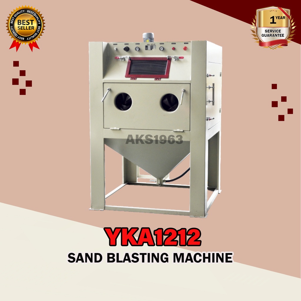 Jual Mesin Semprot Pasir Silica (Double Box) Sand Blasting Machine ...
