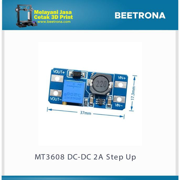 Jual MT3608 DC-DC 2A Step Up Boost Converter Module Power Supply Arduino beetron65 Segera Beli ...