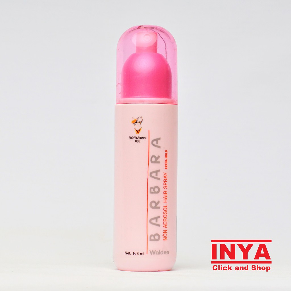 Jual BARBARA NON AEROSOL HAIR SPRAY 168ml - Hair Spray Liquid Cair | Shopee Indonesia