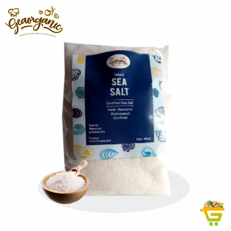 Jual Natural Sea Salt 500 gr | Shopee Indonesia