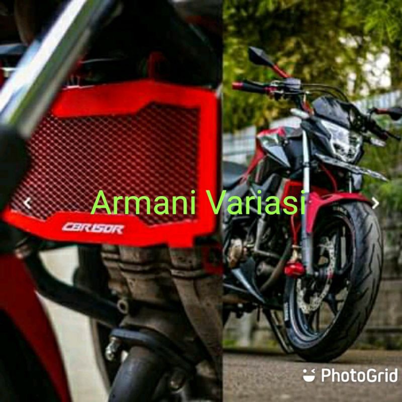 Jual Cover Radiator CB150R new dan cbr150r facelift | Shopee Indonesia