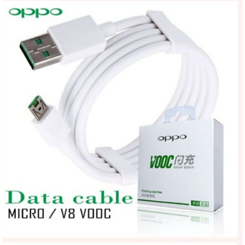 Jual KABEL DATA ORI 100% OPPO MICRO OPPO VOOC V8 | Shopee Indonesia