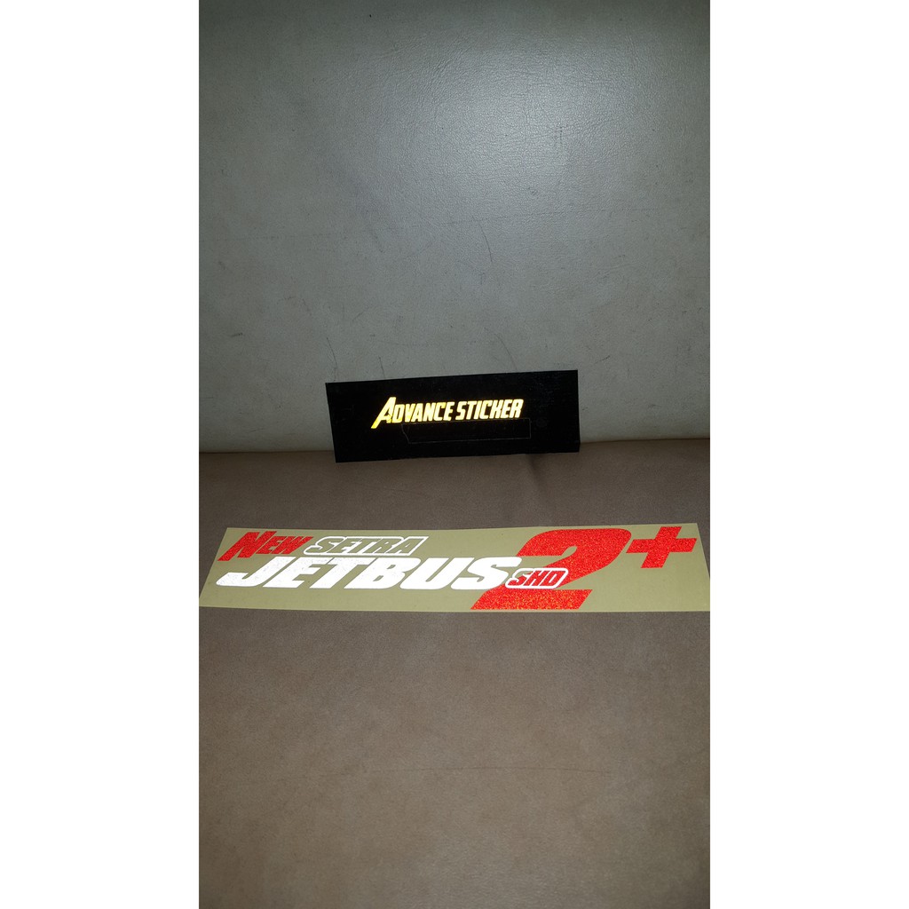 Jual stiker / sticker mobil new setra jetbus shd 2+ | Shopee Indonesia