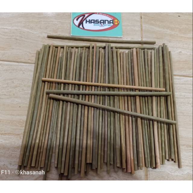 Jual Sedotan rumput purun / dried grasss purun straw | Shopee Indonesia