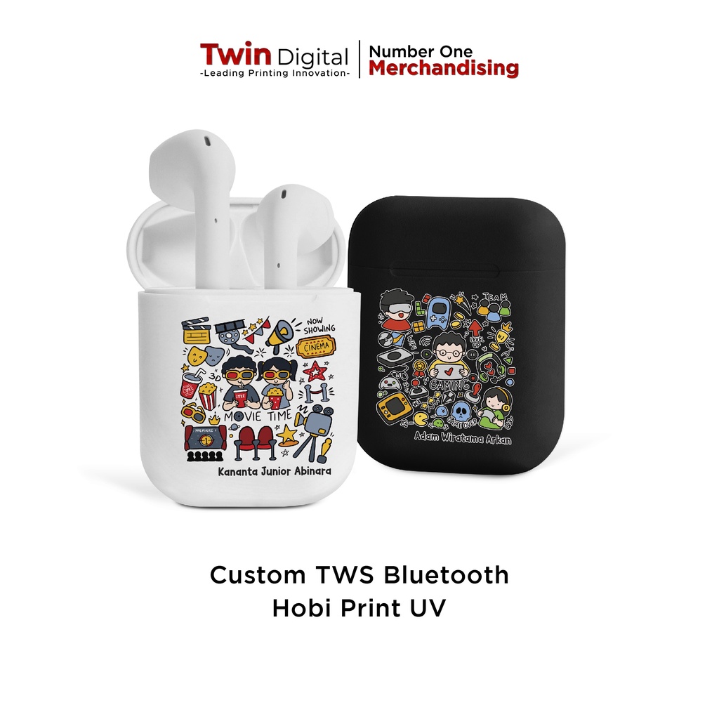 Jual Twindigital TWS i12 Macaron Ear buds Bluetooth Earphone 5.0 Custom ...