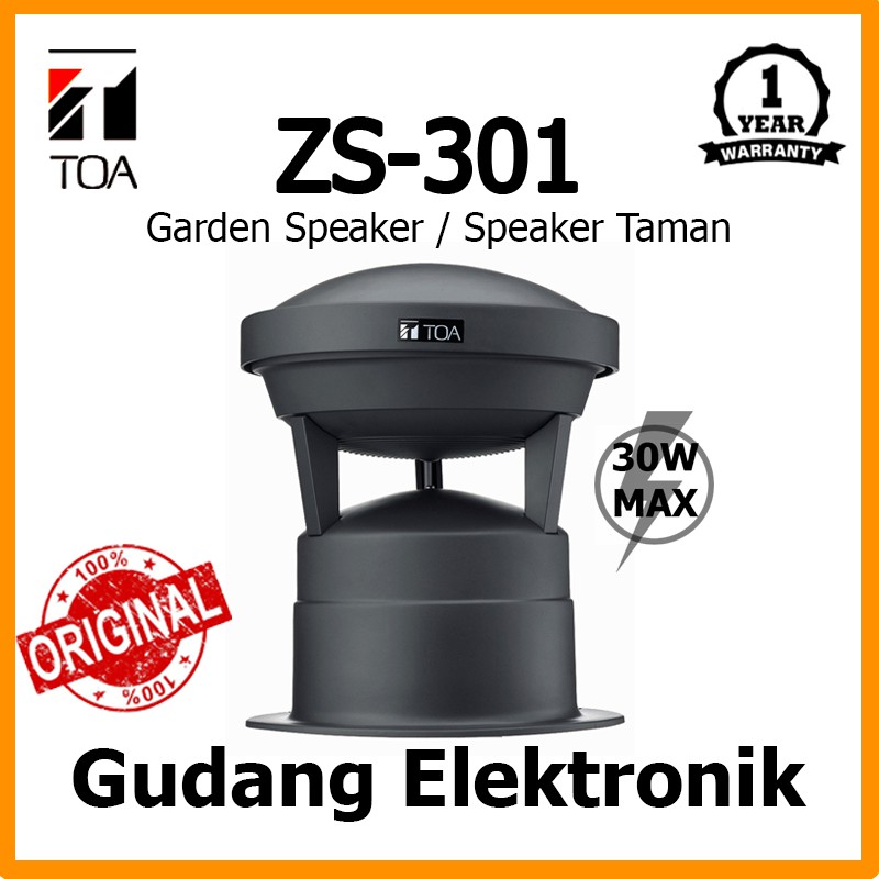 Jual Speaker Garden TOA ZS=301 / Speaker Taman | Shopee Indonesia