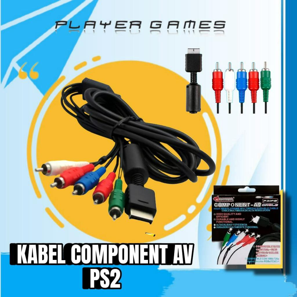 Jual KABEL KOMPONEN COMPONENT AV PS2 / PS3 | Shopee Indonesia
