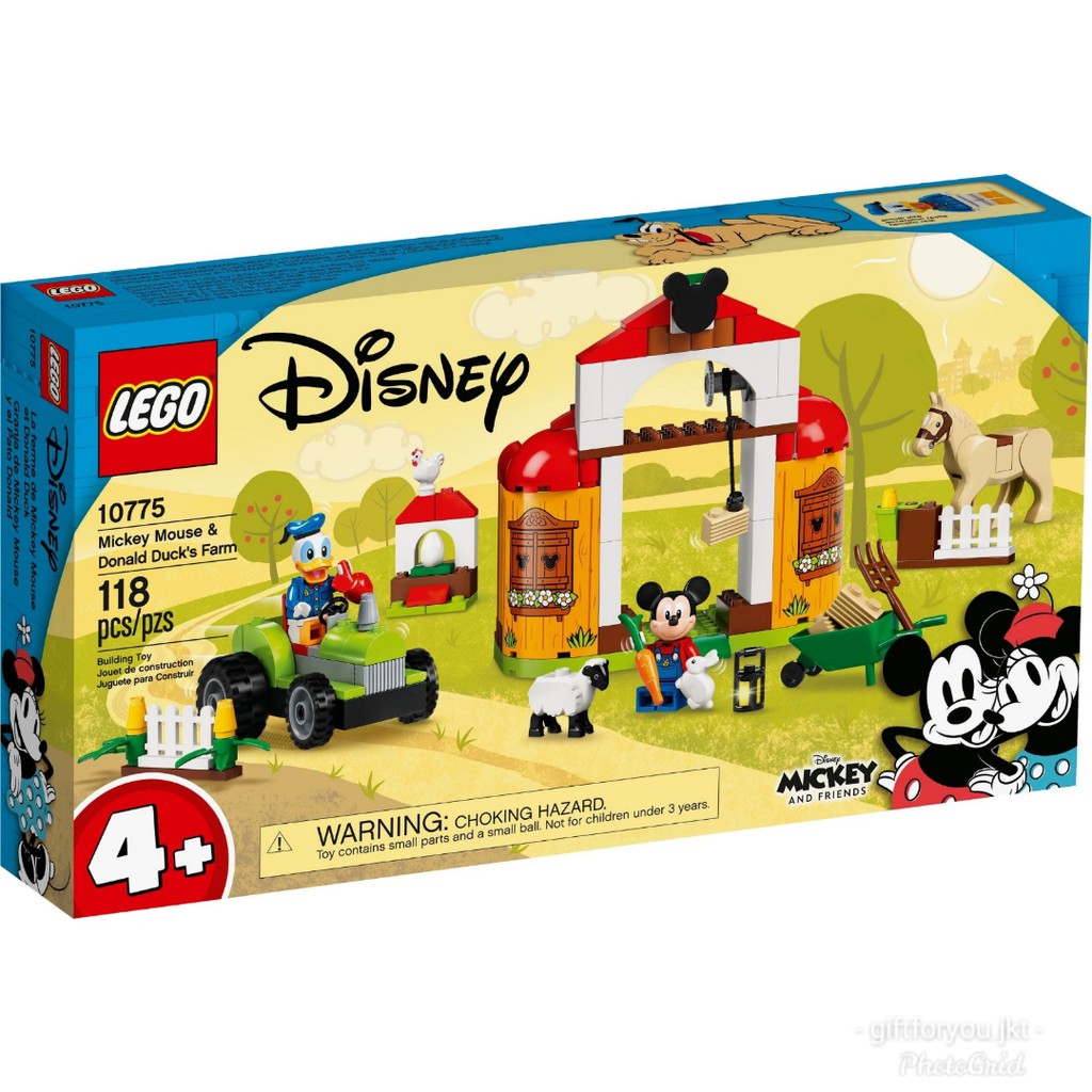 Jual Lego Disney 10775 Mickey Mouse & Donald Duck's Farm Bricks Cartoon ...