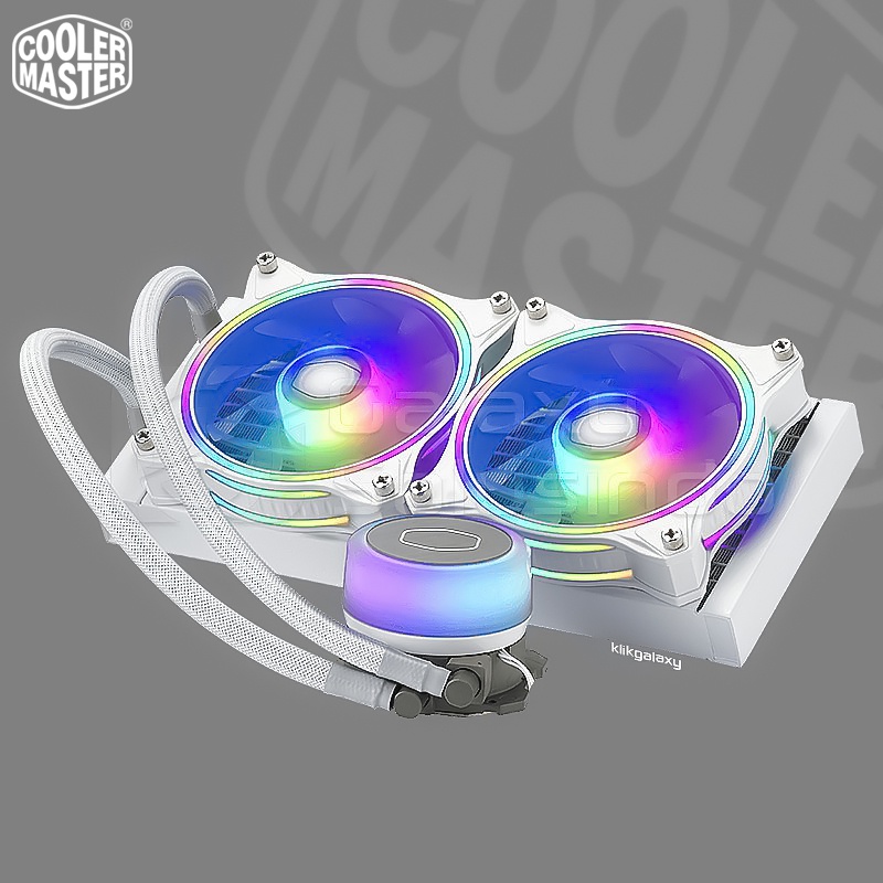 Jual Cooler Master MasterLiquid ML240 Illusion White Edition ...