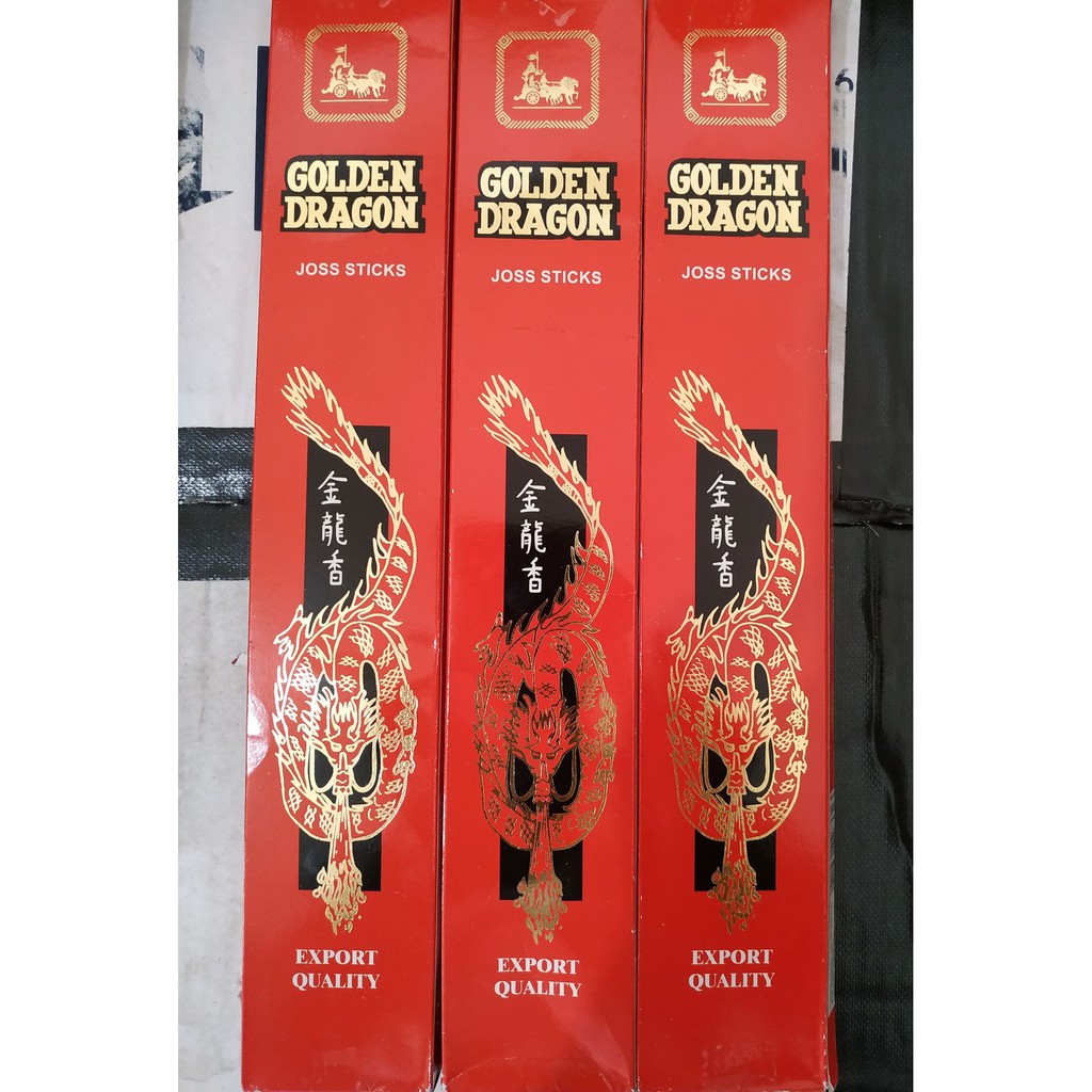 Jual Dupa Hio Golden Dragon Incense Stick | Shopee Indonesia