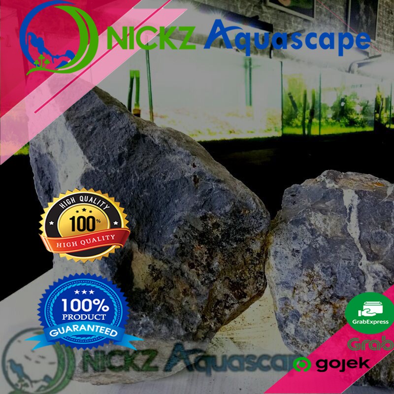 Jual BATU AQUASCAPE / BATU SERPENTINE CORAK / JUAL PER KG / AQUARIUM ...
