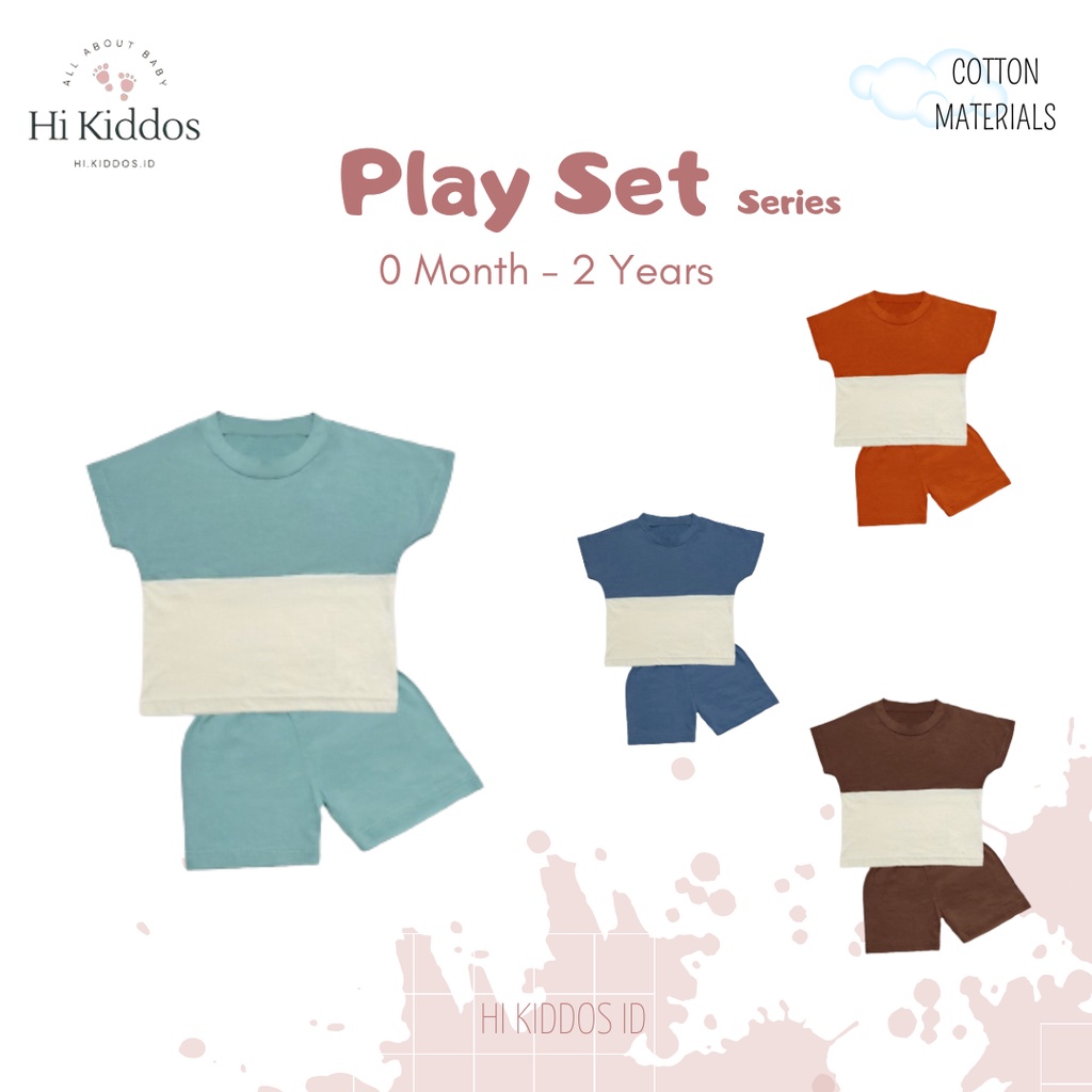 Jual Play Set Series / Setelan Baju Bayi Laki Laki 6 12 Bulan Kekinian ...