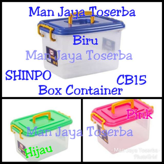 Jual Box container SHINPO CB 15 / Box 15 liter | Shopee Indonesia