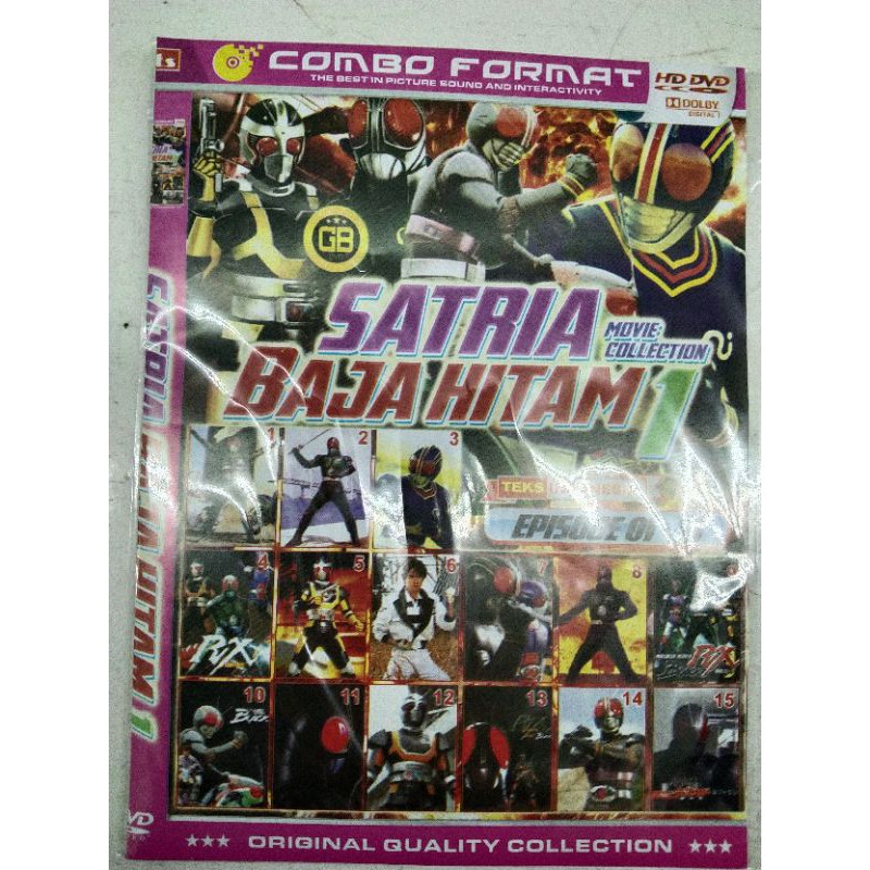 Jual KASET KARTUN ANAK SATRIA BAJA HITAM 1 | Shopee Indonesia