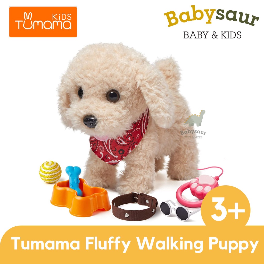 Jual TUMAMA Walking Puppy Toys Mainan Boneka Anjing Anjingan Dog Doggy ...