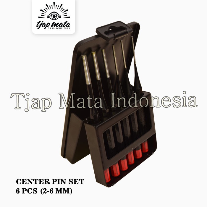 Jual TJAP MATA / CAP MATA Center Pin Set 6 Pcs (2-6 MM) | Shopee Indonesia