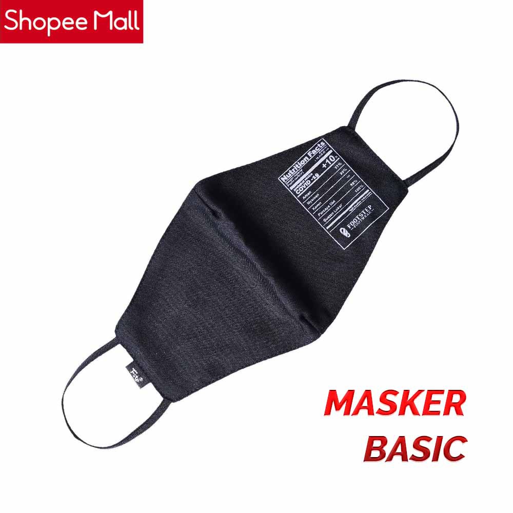 Jual Masker Kain Nutri Basic Non Medis Cegah Corona - Footstep Footwear ...