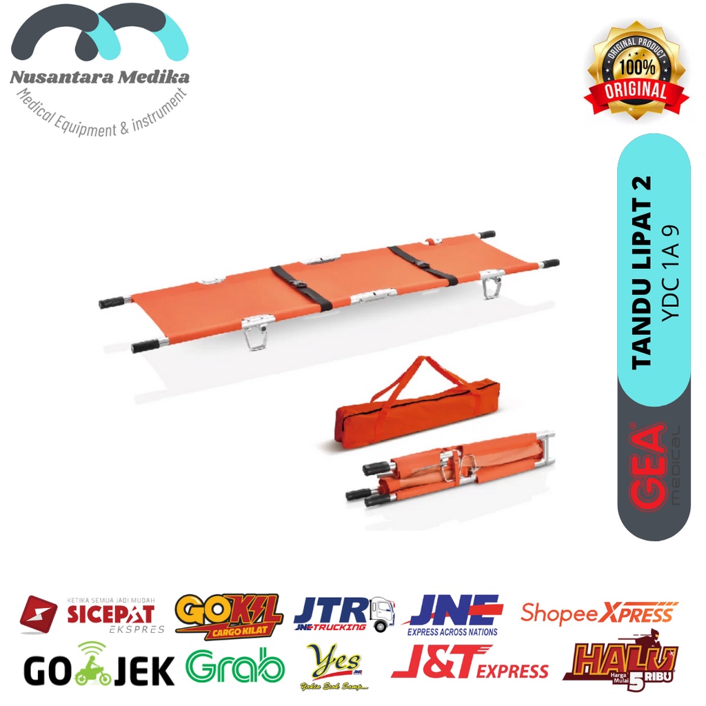 Jual Tandu Lipat 2 Gea aluminium stretcherGEA - YDC 1A9 | Shopee Indonesia