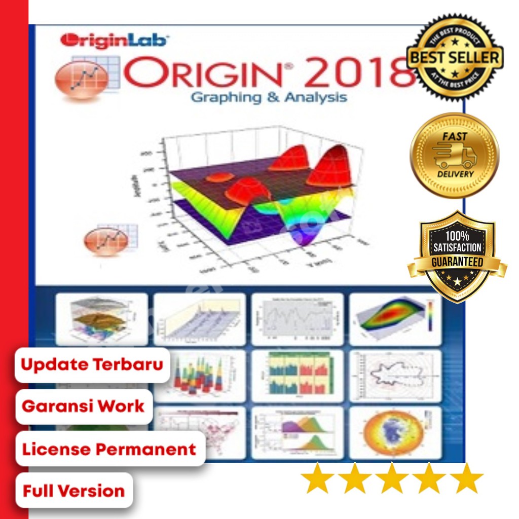 Jual Software Komputer Origin Pro 2018 SR 1 Build 195 for windows 10 8. ...