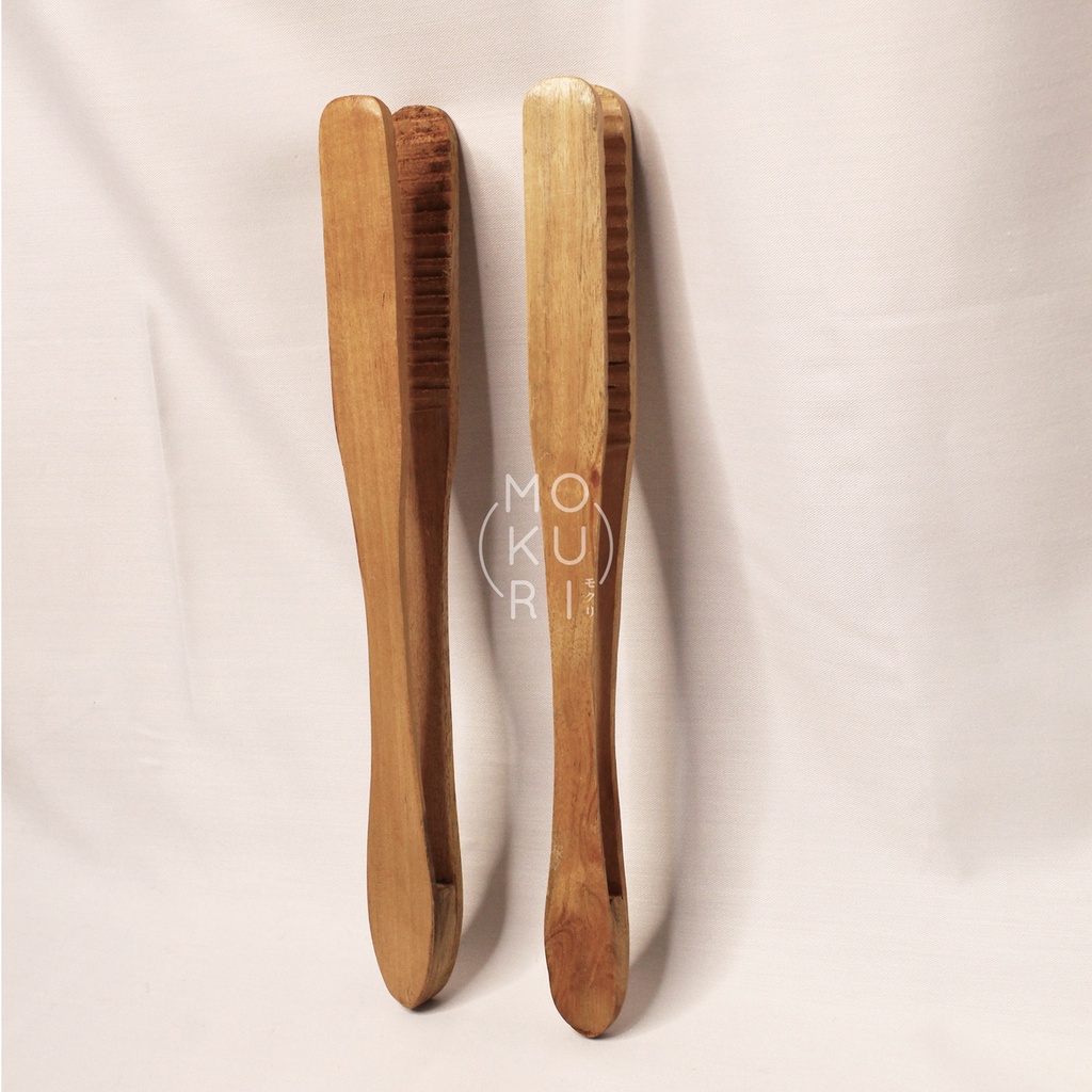 Jual Tongu - Pencapit Makan Kayu Mahoni / Capitan Kayu / Wooden Cooking ...
