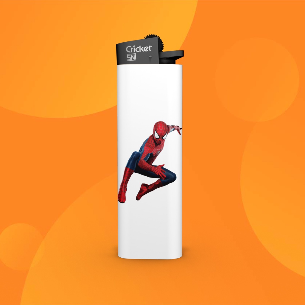 Jual [BM Lighter] SPIDERMAN || Korek Api Aesthetic / Korek Api Cricket ...
