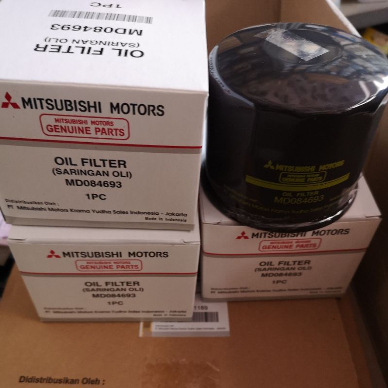 Jual filter oli L300 bensin orisinil Mitsubishi MD084693 | Shopee Indonesia