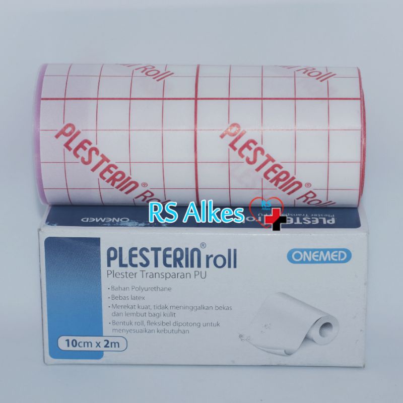 Jual Plesterin Roll PU 10 cm 5 cm Plester Luka Transparan Plester Luka ...