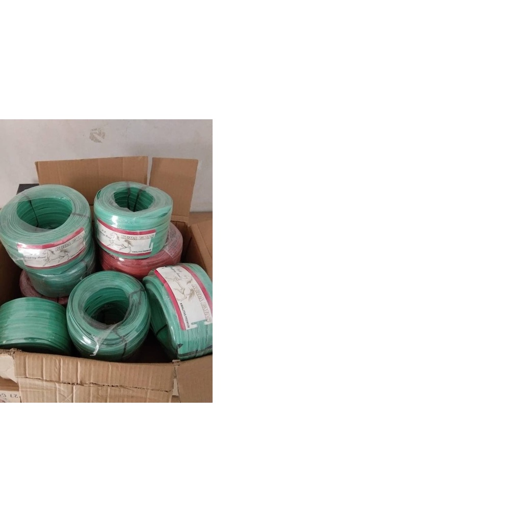 Jual tali plastik strapping band / tali packing 15mm tali strapping 5/8 ...