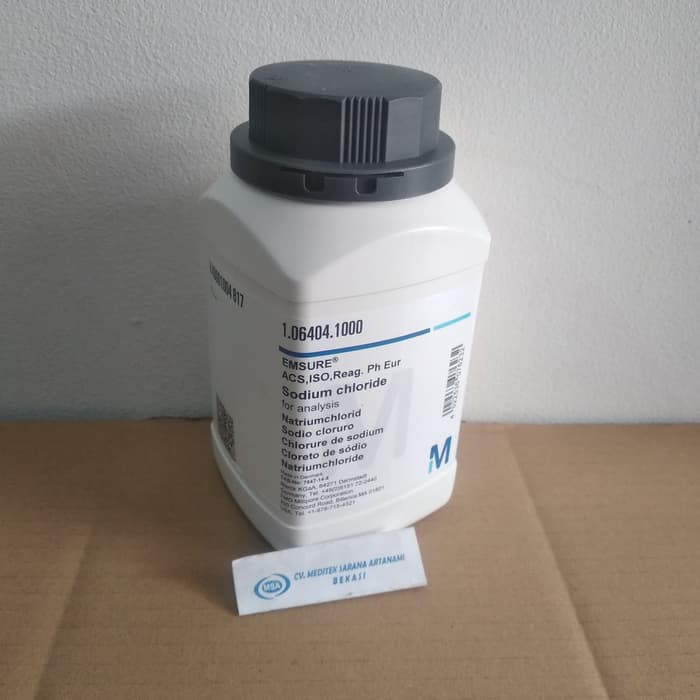 Jual MERCK 106404.1000 Natrium klorida/ Sodium chloride cap. 1 kg ...