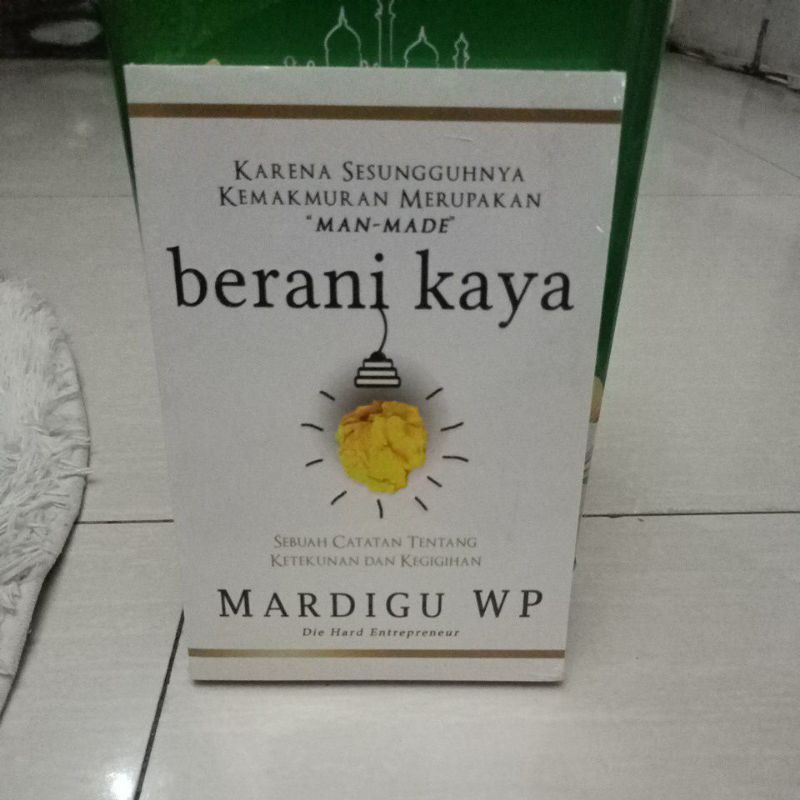 Jual buku berani kaya Mardigu wp | Shopee Indonesia