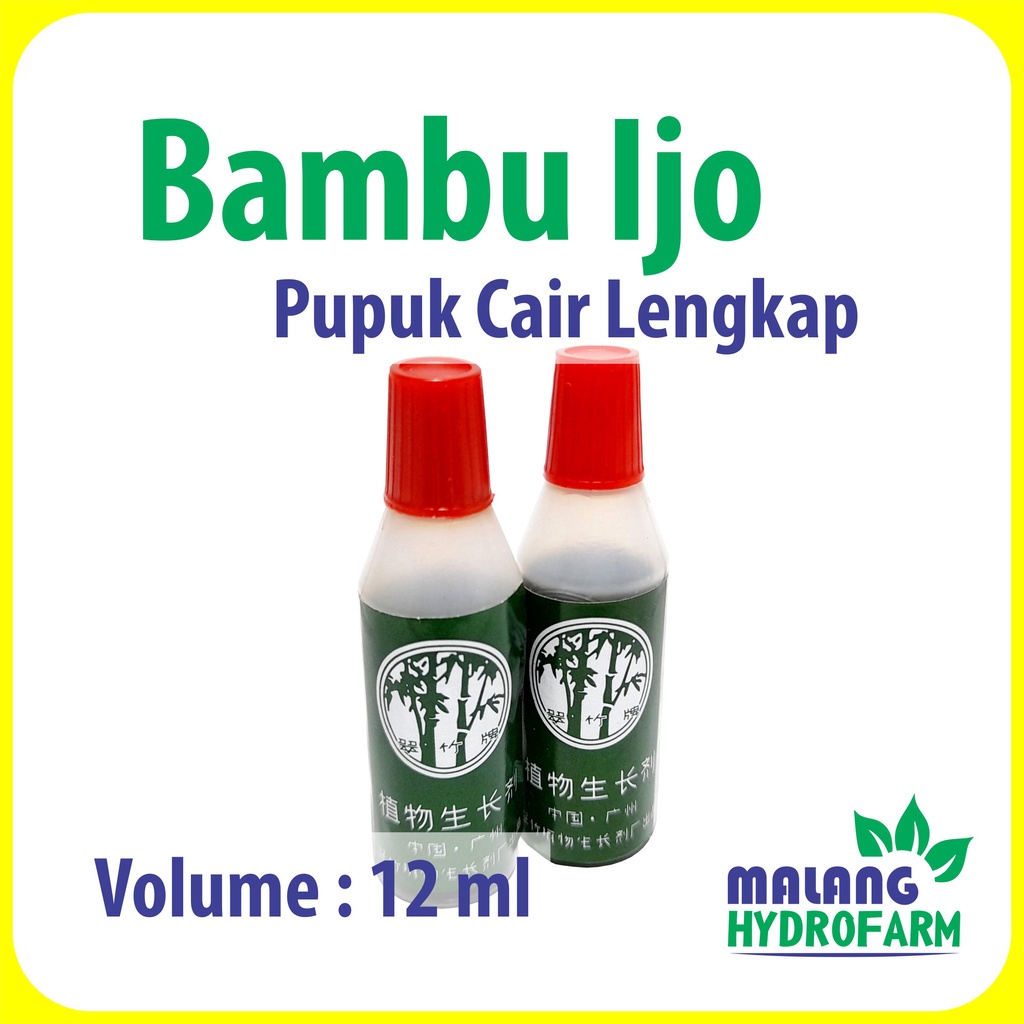 Jual Pupuk Organik Cair Bambu Ijo 12 ml POC tanaman hias organic alami ...