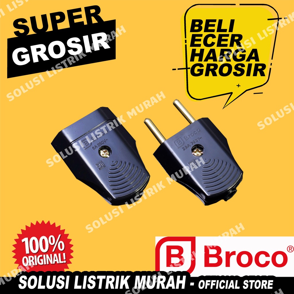 Jual colokan broco Harga Terbaik & Termurah April 2026 | Shopee Indonesia