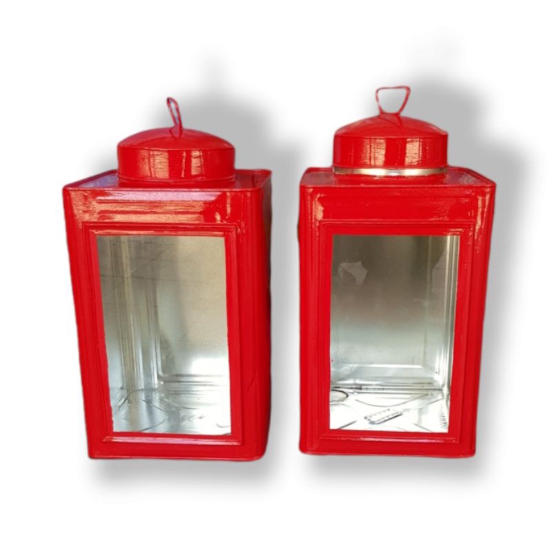 Jual KALENG KERUPUK WARNA MERAH(LUAR KOTA WAJIB TAMBAH PACKING KAYU ...
